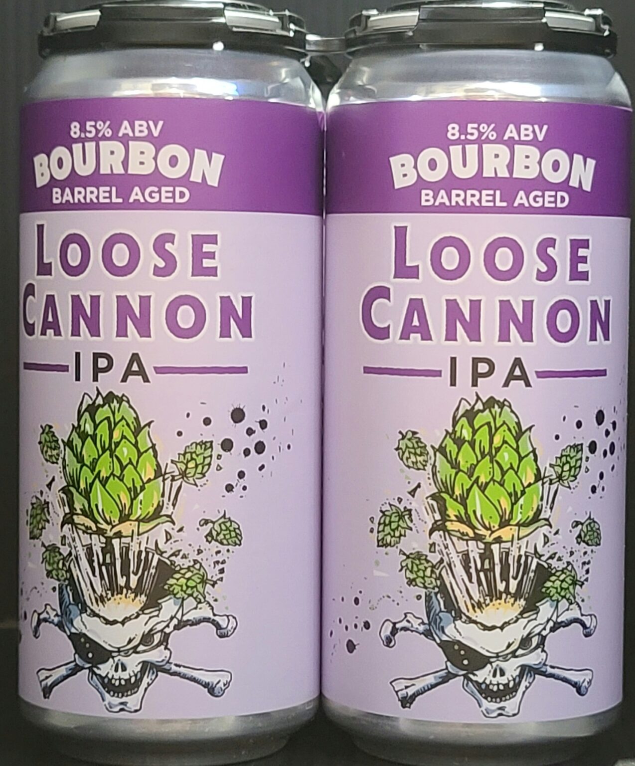 Bourbon Barrel Aged Loose Cannon IPA